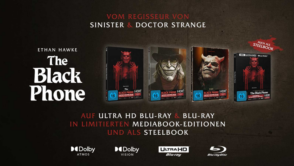 "The Black Phone": Ein Blick auf den limitierten Mediabook-Release ...